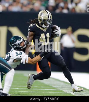 Philadelphia Eagles linebacker Zack Baun (53) celebrates after an ...