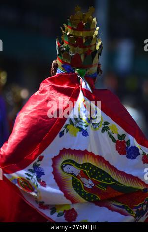 A general view of the 48th Queens Hispanic Parade 2024 marches down ...