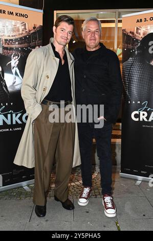 Sam Riley und Joachim Lang bei der Premiere des Kinofilms Cranko im ...
