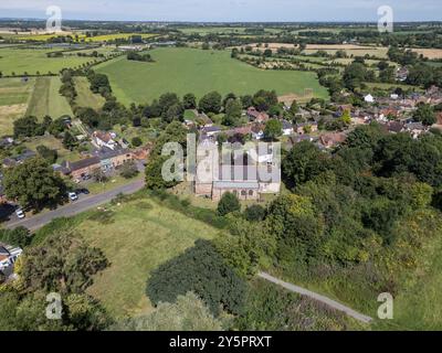 St. John the Baptist Church, Brinklow, Warwickshire, England, UK Stock ...