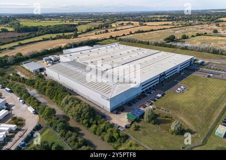 The Triumph motorcycle factory and visitor experience Stock Photo - Alamy