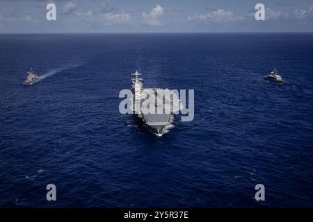 ATLANTIC OCEAN (Sept. 21, 2024) The world’s largest aircraft carrier ...