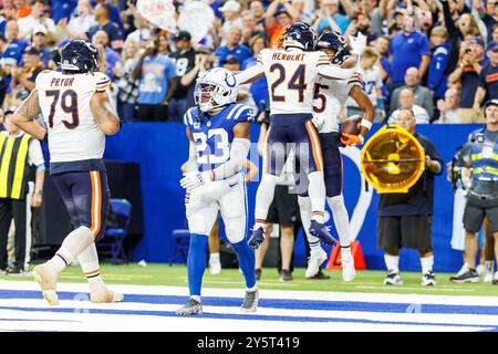 Indianapolis Colts running back Khalil Herbert (26) in action during ...