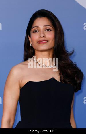 Freida Pinto attends the CNMI Sustainable Fashion Awards 2024 during ...