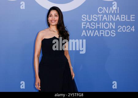 Freida Pinto attends the CNMI Sustainable Fashion Awards 2024 during ...