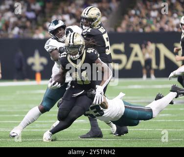 Philadelphia Eagles' Zack Baun (53) poses for a portrait at NFL ...