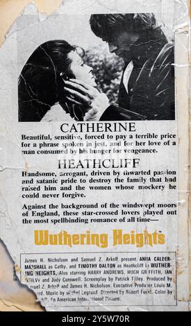 Wuthering Heights book by Emily Brontë, Greater London, England, United ...