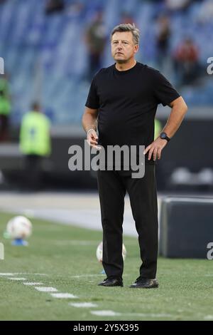 Olimpico Stadium, Rome, Italy - Kosta Runjaic head coach of Udinese ...