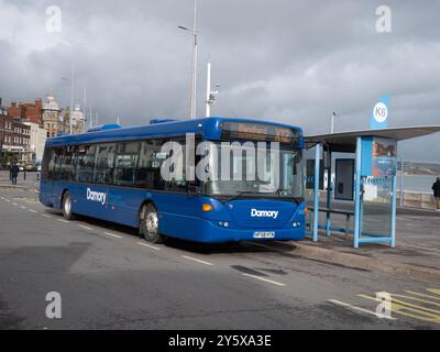 Damory Scania Omnicity single deck bus on Weymouth Esplanade Stock ...