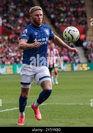 Wes Burns of Ipswich Town - Southampton v Ipswich Town, Premier League ...