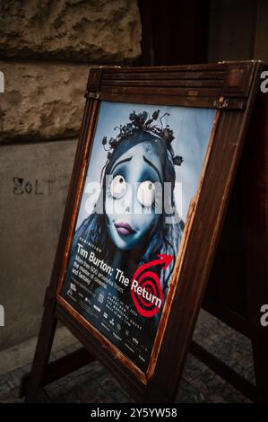 Tim Burton exhibition in Prague Stock Photo - Alamy