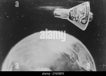 SPACE TRAVEL PROJECT MERCURY 17 JANUARY 1961 Stock Photo - Alamy
