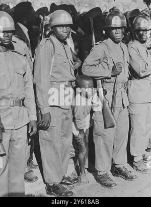 INDEPENDENCE CELEBRATIONS IN BELGIAN CONGO 4 JULY 1960 Stock Photo - Alamy