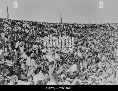 INDEPENDENCE CELEBRATIONS IN BELGIAN CONGO 4 JULY 1960 Stock Photo - Alamy