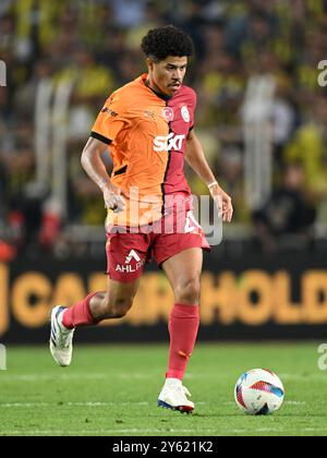 Gabriel Sara of Galatasaray in action during the Manchester City v ...