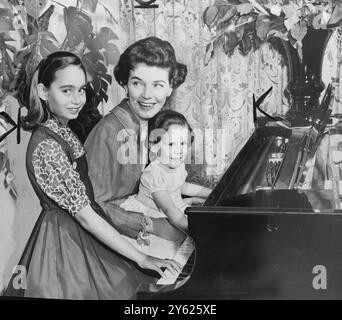 Polly Bergen, an American actress and singer, is photographed in 1953 ...