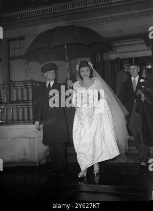 GOOGIE WITHERS JOHN McCALLUM and Mrs. WITHERS (mother of Googie) at the ...