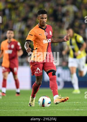 ISTANBUL - Ismail Jakobs of Galatasaray SK during the Turkish Superlig ...