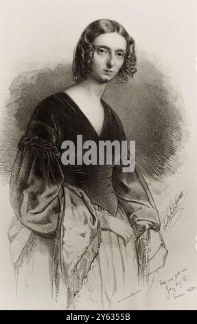 Portrait of Jane Wilhelmina Stirling (1804-1859). Museum: Muzeum ...