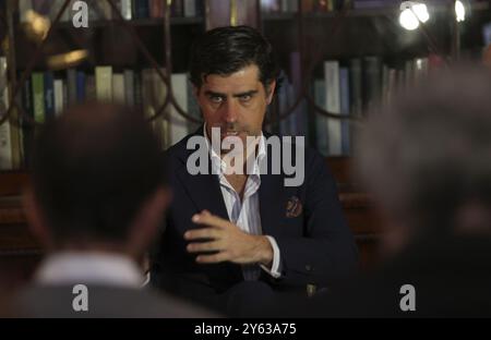 Madrid, 07/05/2024. Press conference by Jorge Coll, CEO of the Colnaghi ...