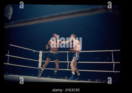 Madrid, 29/01/1970. Miguel Velázquez is proclaimed European lightweight ...