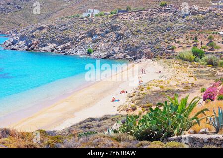 Ramos beach, Serifos Island, Cyclades, Greek Islands, Greece, Europe ...