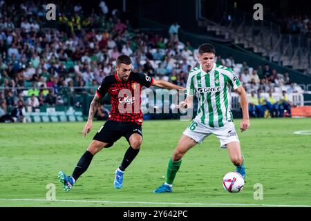Sergi Altimira of Real Betis during the La Liga EA Sports match between ...