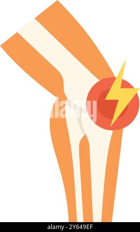 Acute pain lightning icon Stock Vector Image & Art - Alamy