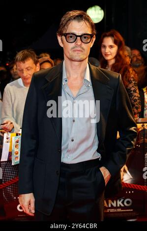 Sam Riley bei der Premiere des Kinofilms Cranko in der Lichtburg. Essen ...