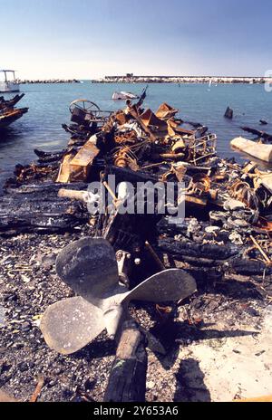 Old Ships Port in Kuwait City, Kuwait Stock Photo - Alamy