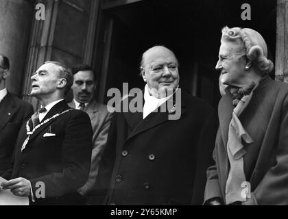 Victory Smile From Mr Churchill Mr Winston Churchill turns to smile at ...