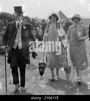 At the Royal Ascot race meeting - Major J B Paget and Miss Ann Paget ...