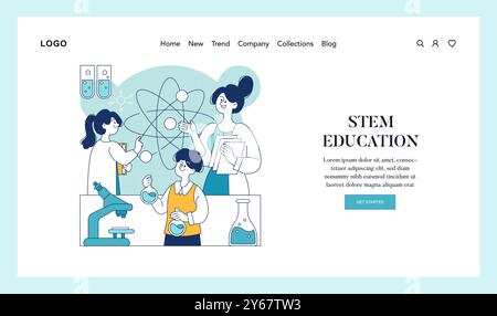 teacher in webpage and students Stock Vector Image & Art - Alamy