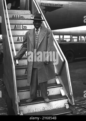 Sandy Saddler - Featherweight Boxing Champion Stock Photo - Alamy