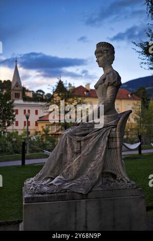 Empress Elisabeth Sissi, Monument, Merano, Meran, South Tyrol ...