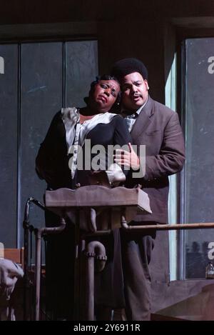 London, 24th September 2024, Joshua Blue as Rodolfo in Puccini's La ...