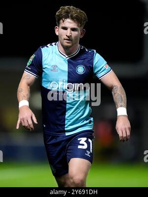Wycombe Wanderers' Jasper Pattenden during the Sky Bet League One match ...