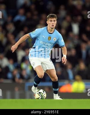 Manchester City's Jacob Wright during the UEFA Youth League Group G ...