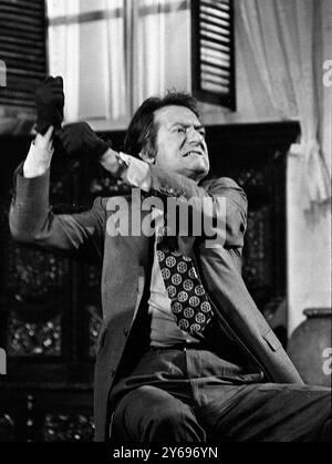 Spanish theater and film actor Alberto Closas during an interview in ...