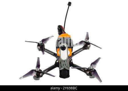 FPV drone with anti tank RPG warhead - lowcost loitering munition for ...