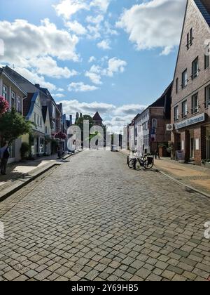 Preetz, Germany 21. September 2024: A market with fruit and vegetable ...