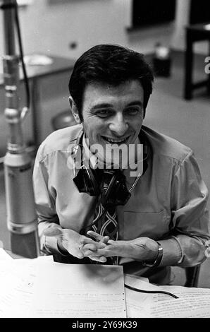 Argentine radio and television host Héctor Larrea at his LS5 Radio ...