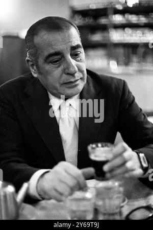 Argeninte tango composer, director and pianist Lucio Demare during an ...