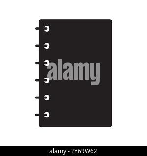 Notebook Simple vector icon. Illustration symbol design template for ...