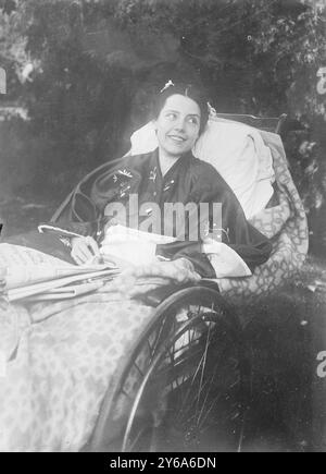 Marjorie Mahr in wheel chair Stock Photo - Alamy