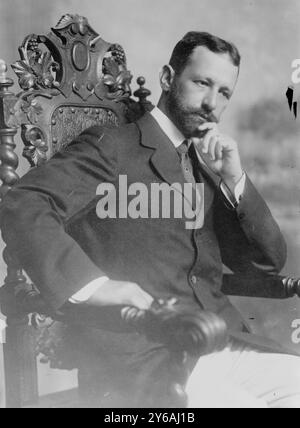 Aurelio Mario Garcia Menocal (1866-1941), president of Cuba from 1913 ...