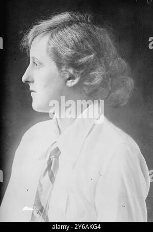This portrait shows Miss Mary Harrison, captured in a professional ...