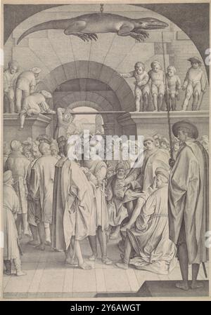 Susanna and the elders, Nicolaes de Bruyn, 1581 - 1656 print Susanna is ...