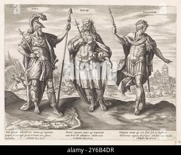 Saul, David and Solomon; Kings of Judah; Thesaurus Sacrarum historiarum ...