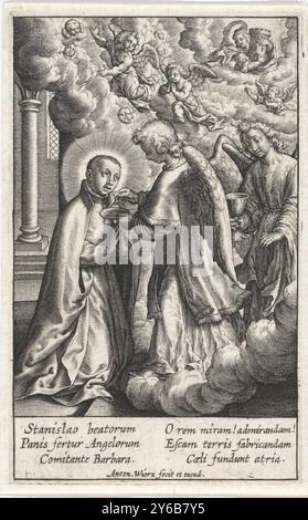 H. Stanislaus Kostka, Antonie Wierix (II), 1565 - Before 1604 print The ...